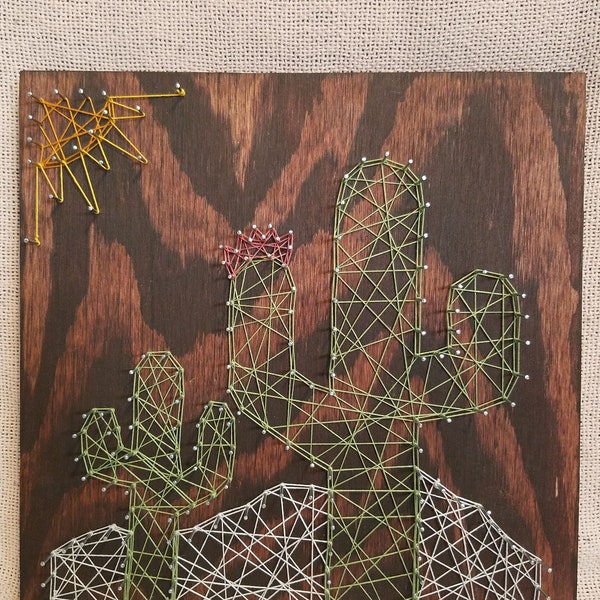 Cactus String Art - Etsy
