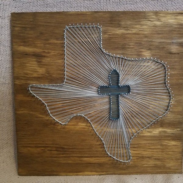 Texas String Art - Etsy