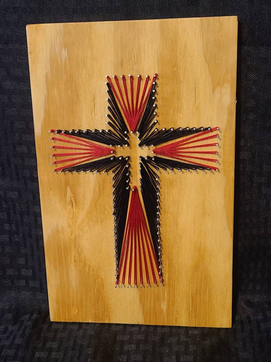 Cross String Art Sign - Etsy