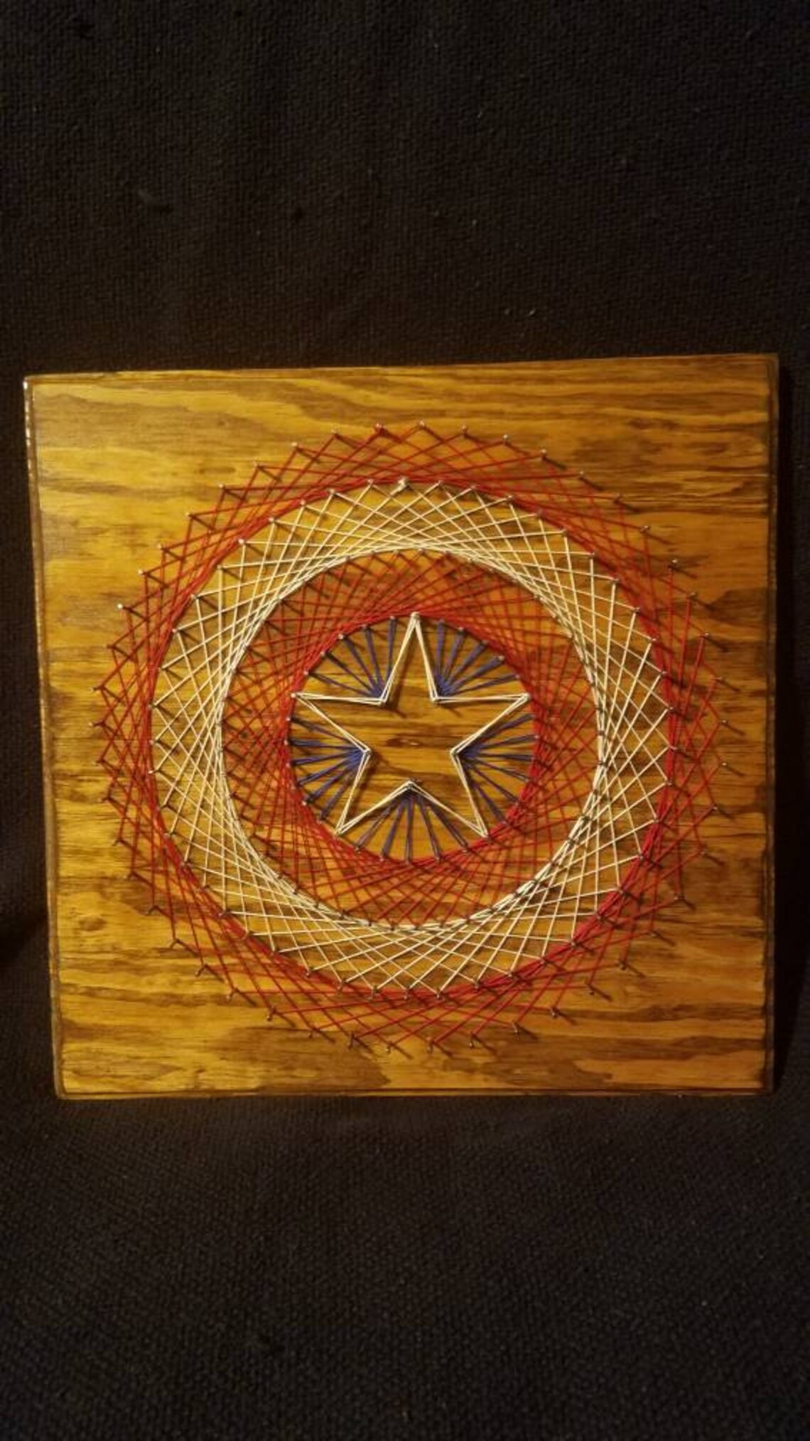 Captain America String Art Sign - Etsy