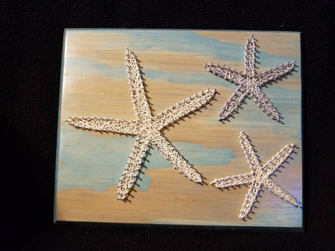 Starfish String Art Sign - Etsy