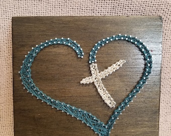 String Art Cross | Etsy