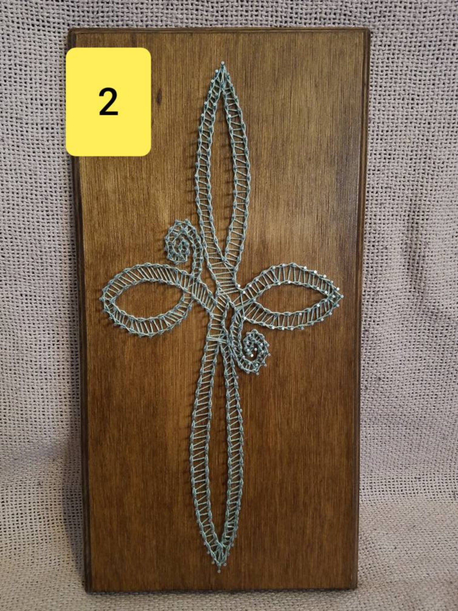 Cross String Art Sign - Etsy