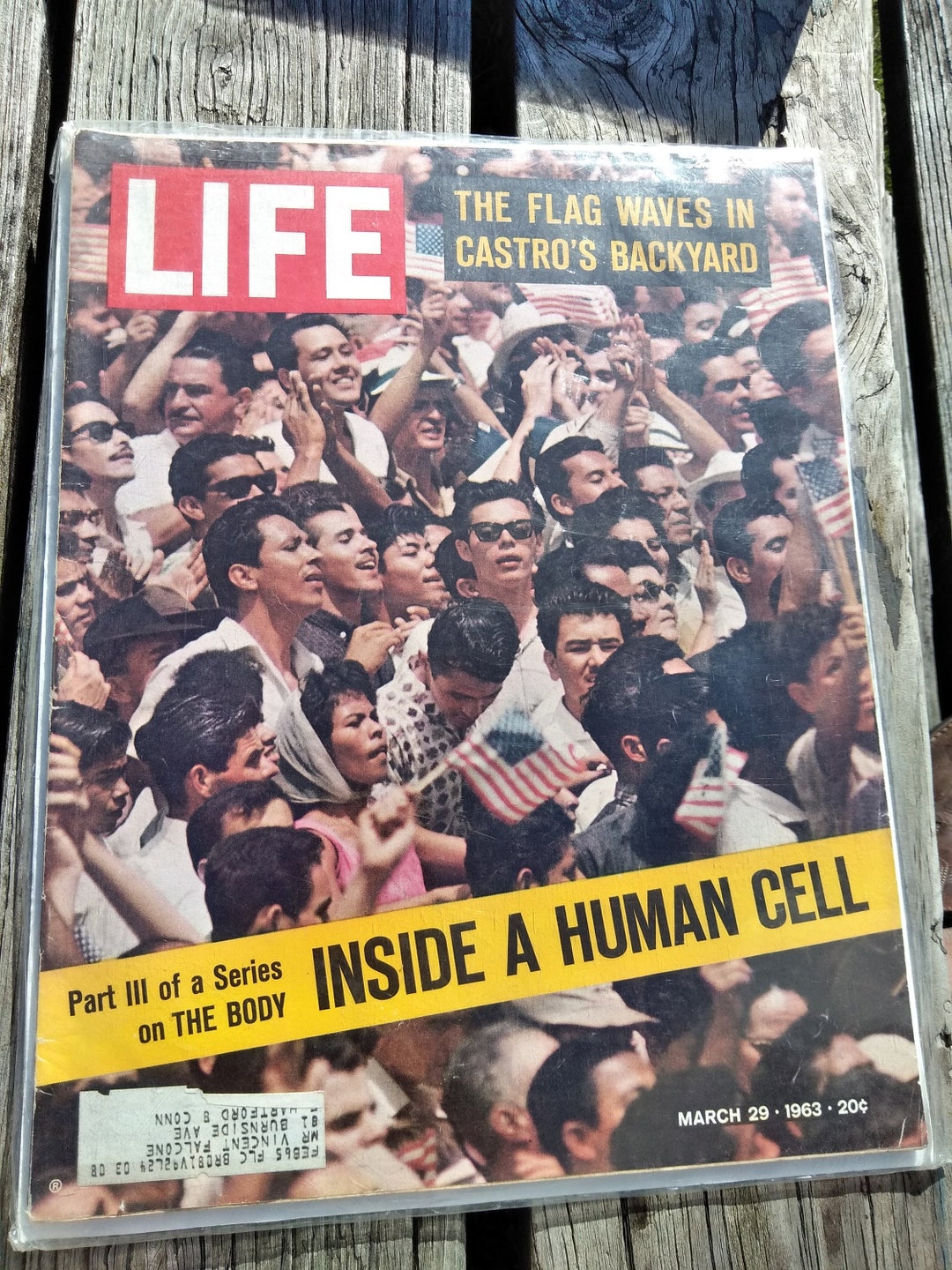 Rare Life Magazine's Collector's Edition "the Flag Waves in Castro's ...