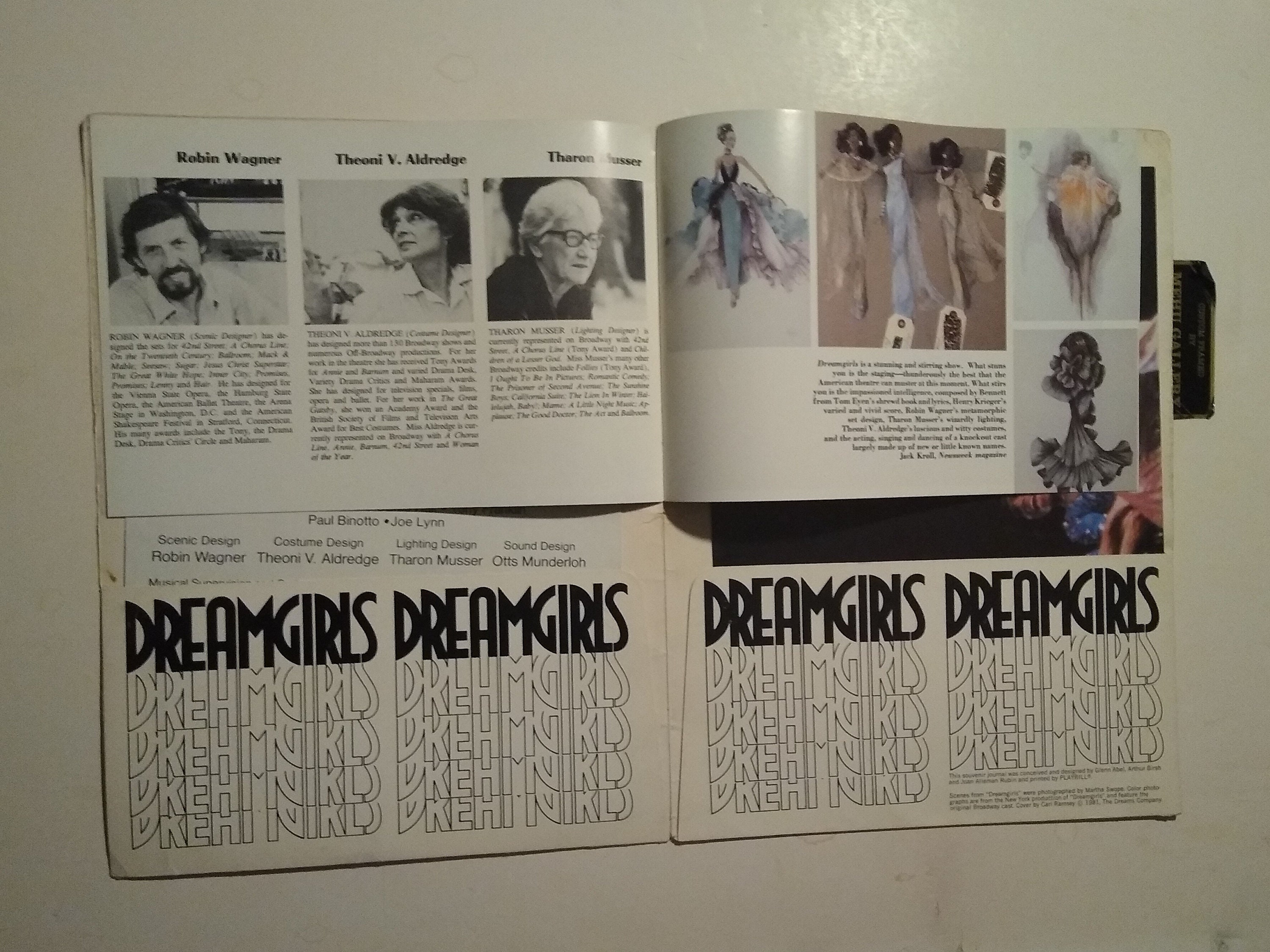 Michael Bennett, Bob Avian, David Geffen and the Shubert Organization ...