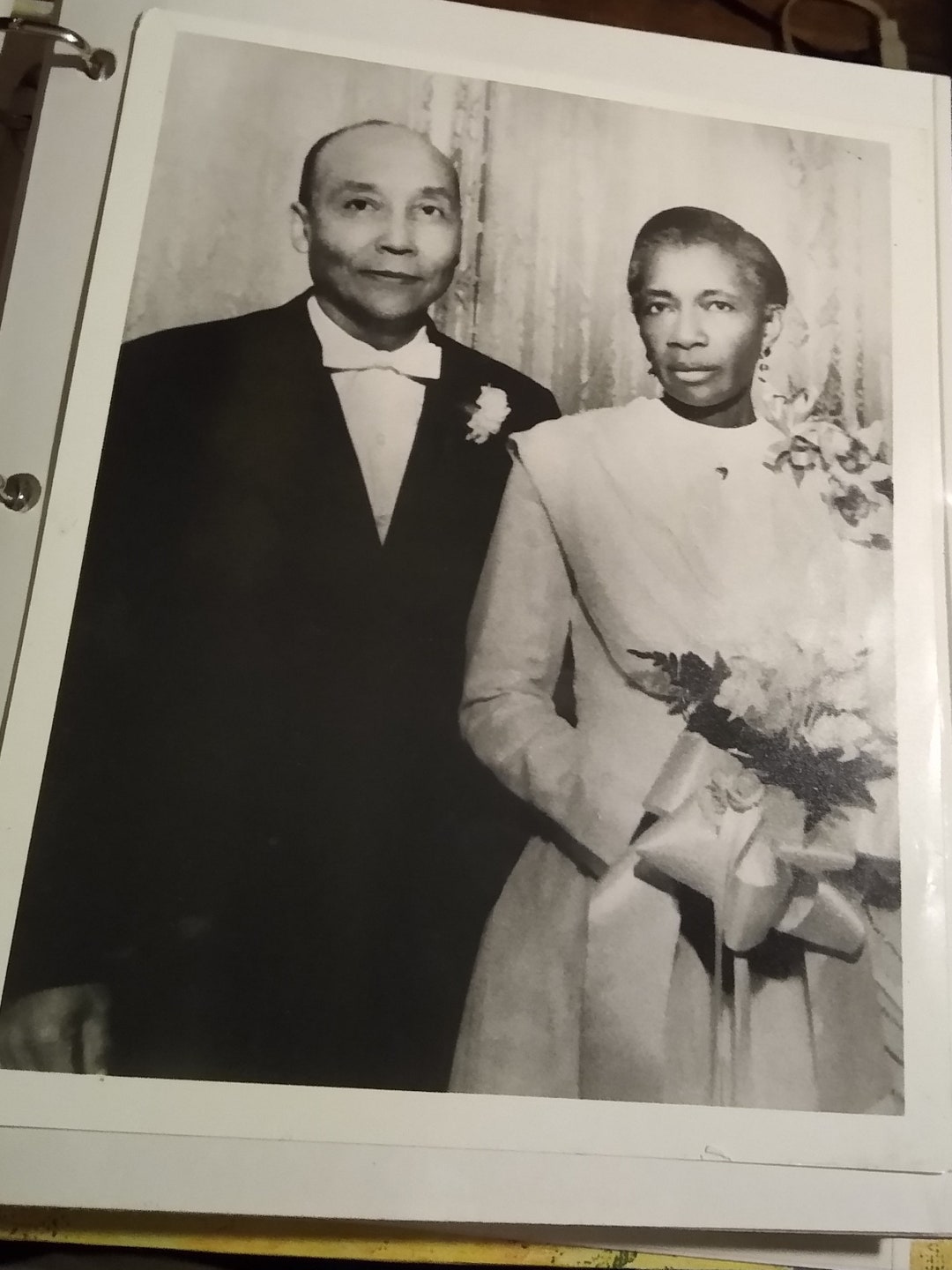 Original Photo of Elijah Muhammad and First Wife, Clara Belle Evans ...