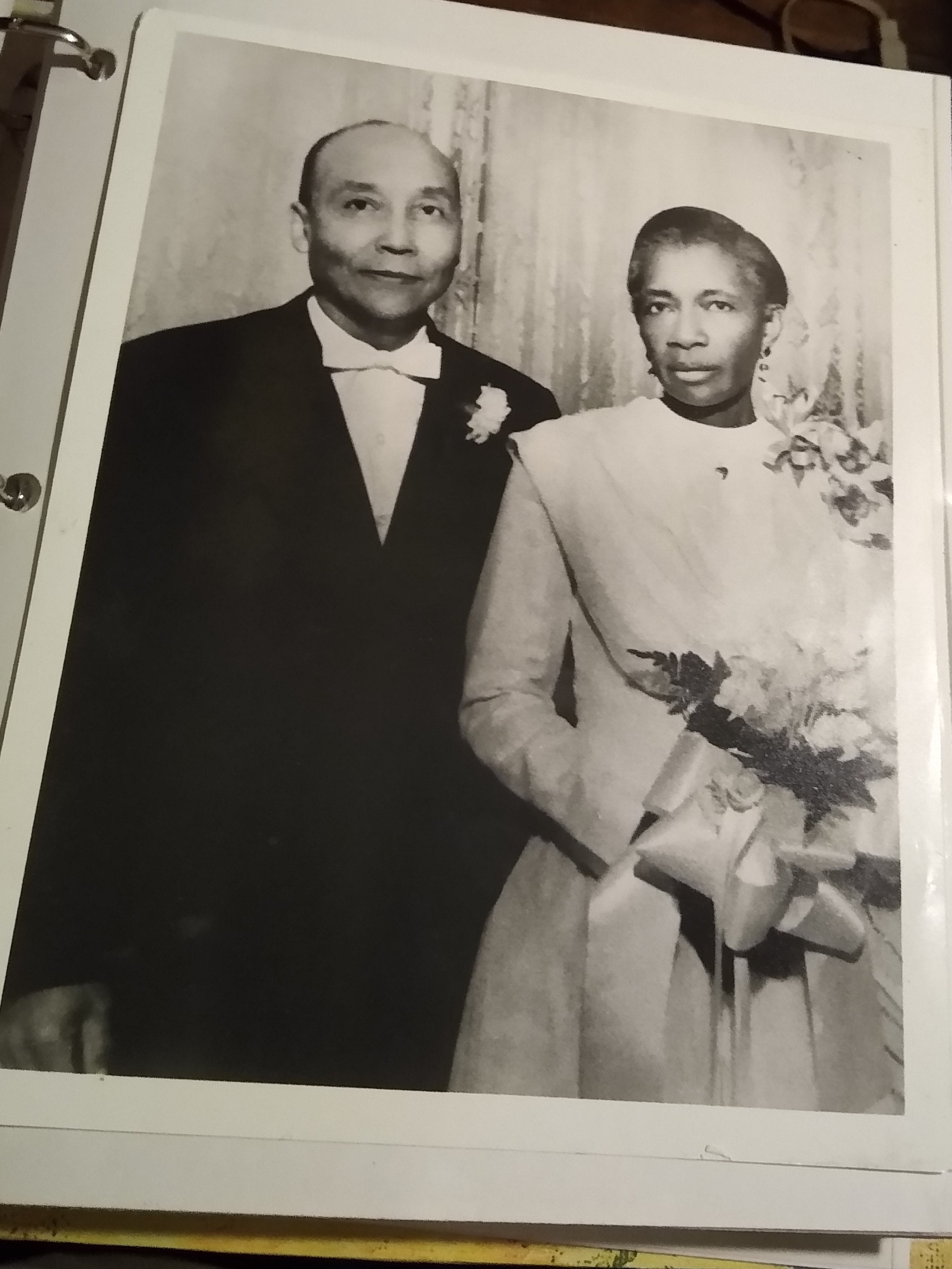 Original Photo of Elijah Muhammad and First Wife, Clara Belle Evans ...