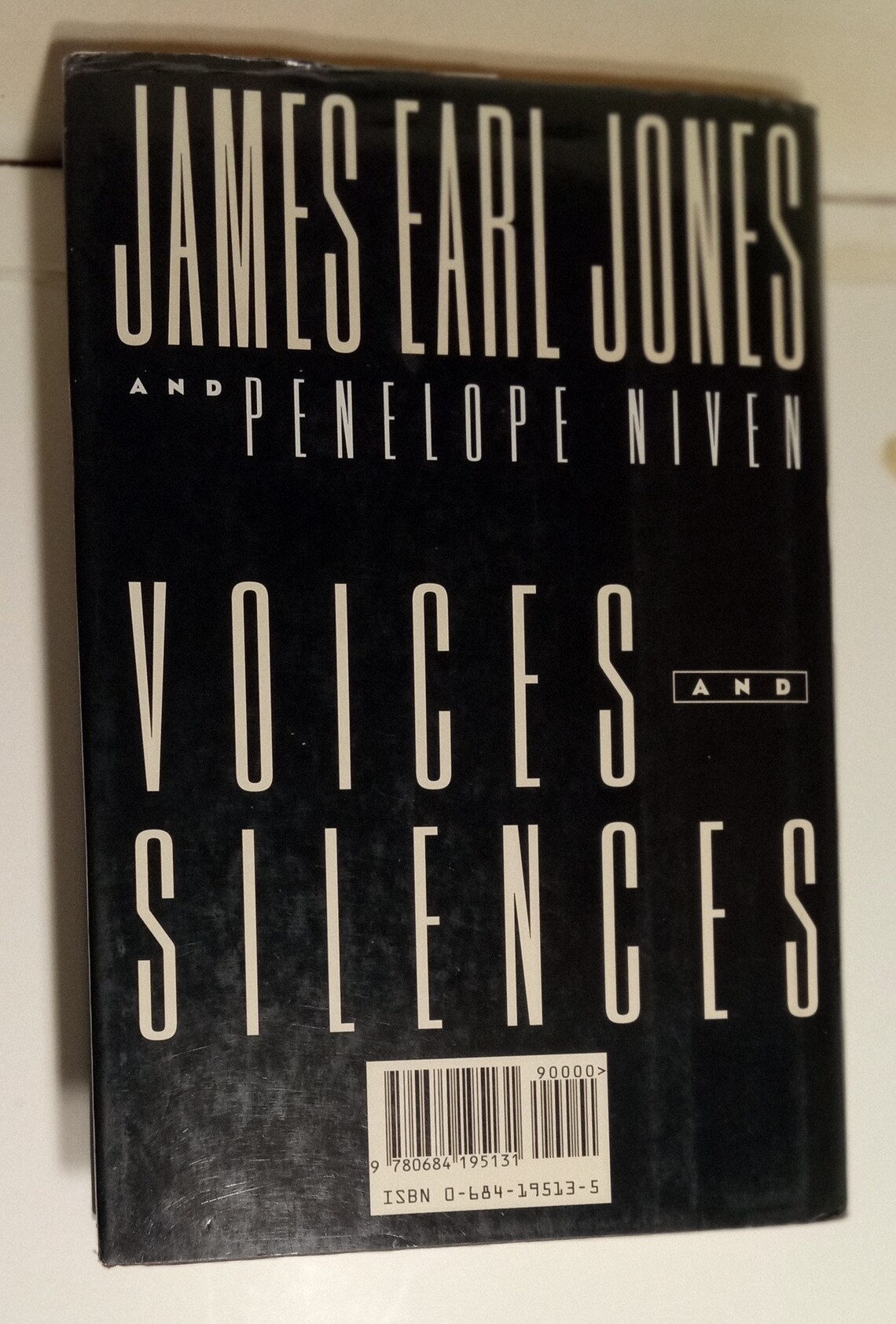 James Earl Jones and Penelope Niven - Voices and Silences, 1st Ed ...