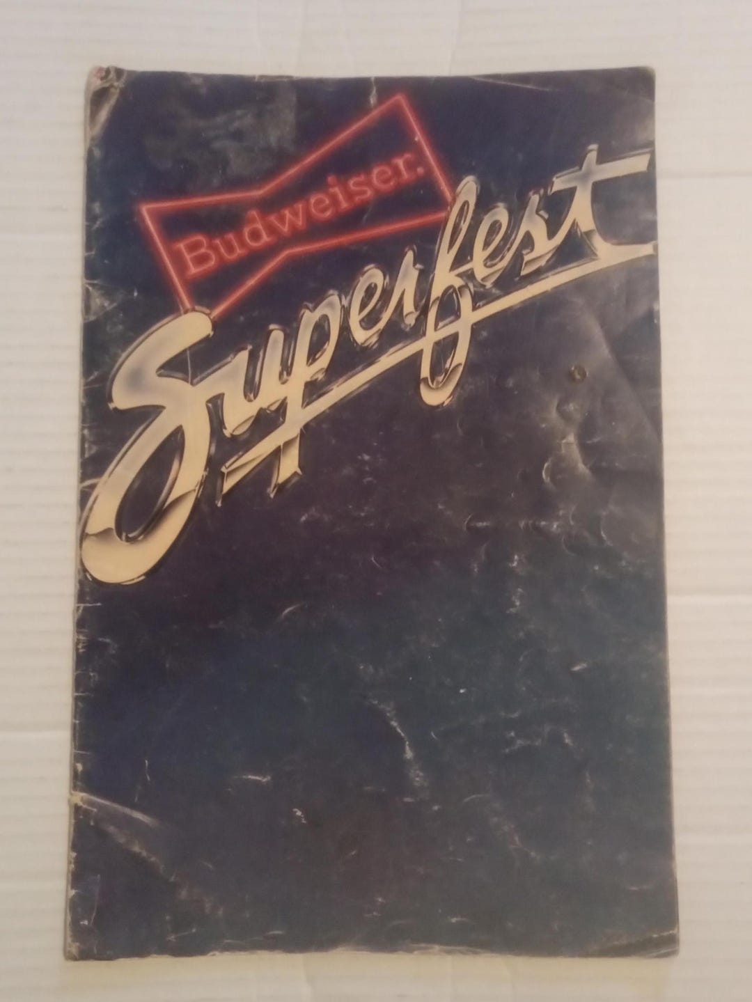 Michael A. Rosenberg Budweiser Superfest 1982 Tour Program. - Etsy