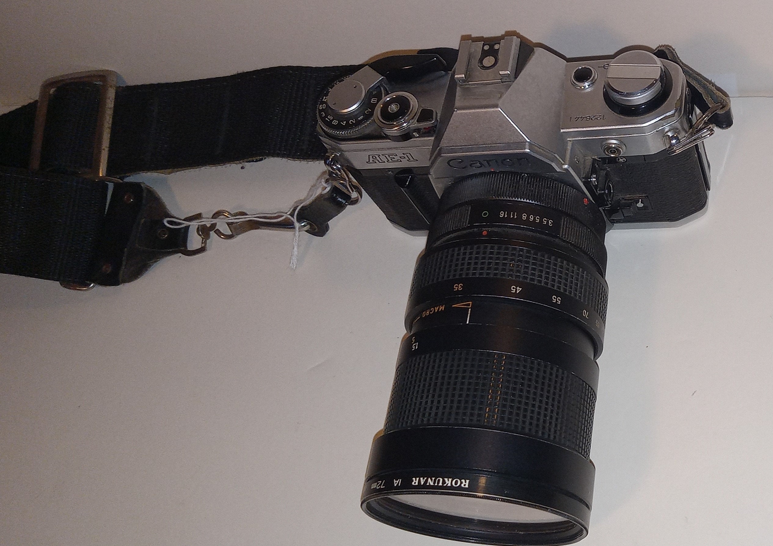 Vintage Canon 35 Mm Film Camera With Zoon Lens. - Etsy