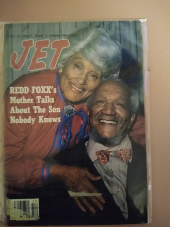 Vintage Jet Magazine REDD FOXX'S Mother Talks About the | Etsy