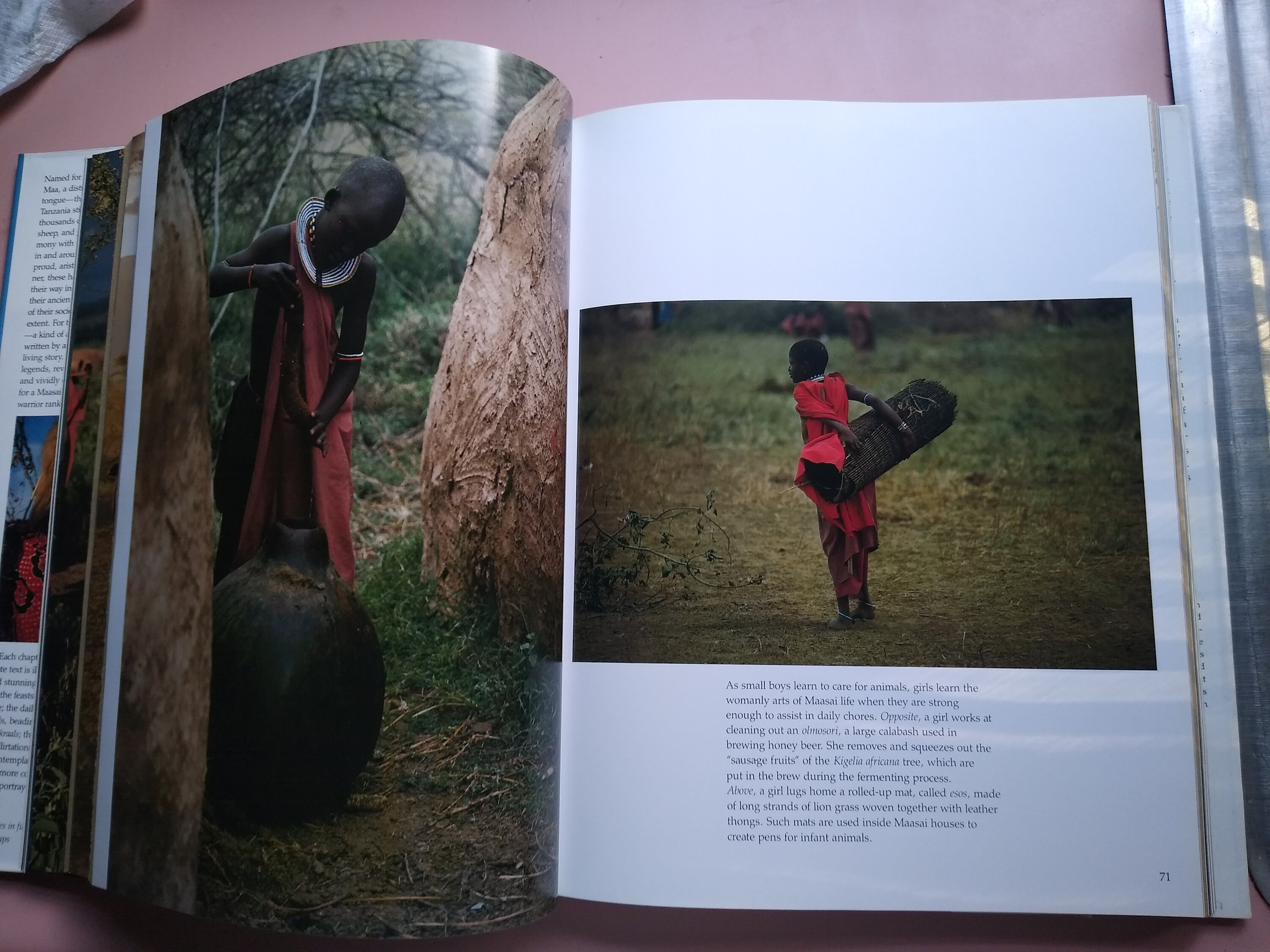 MAASAI Text by Tepilit Ole Saitoti Photograph by Carol - Etsy UK