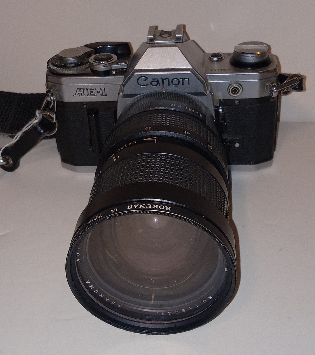 Vintage Canon 35 Mm Film Camera With Zoon Lens. - Etsy