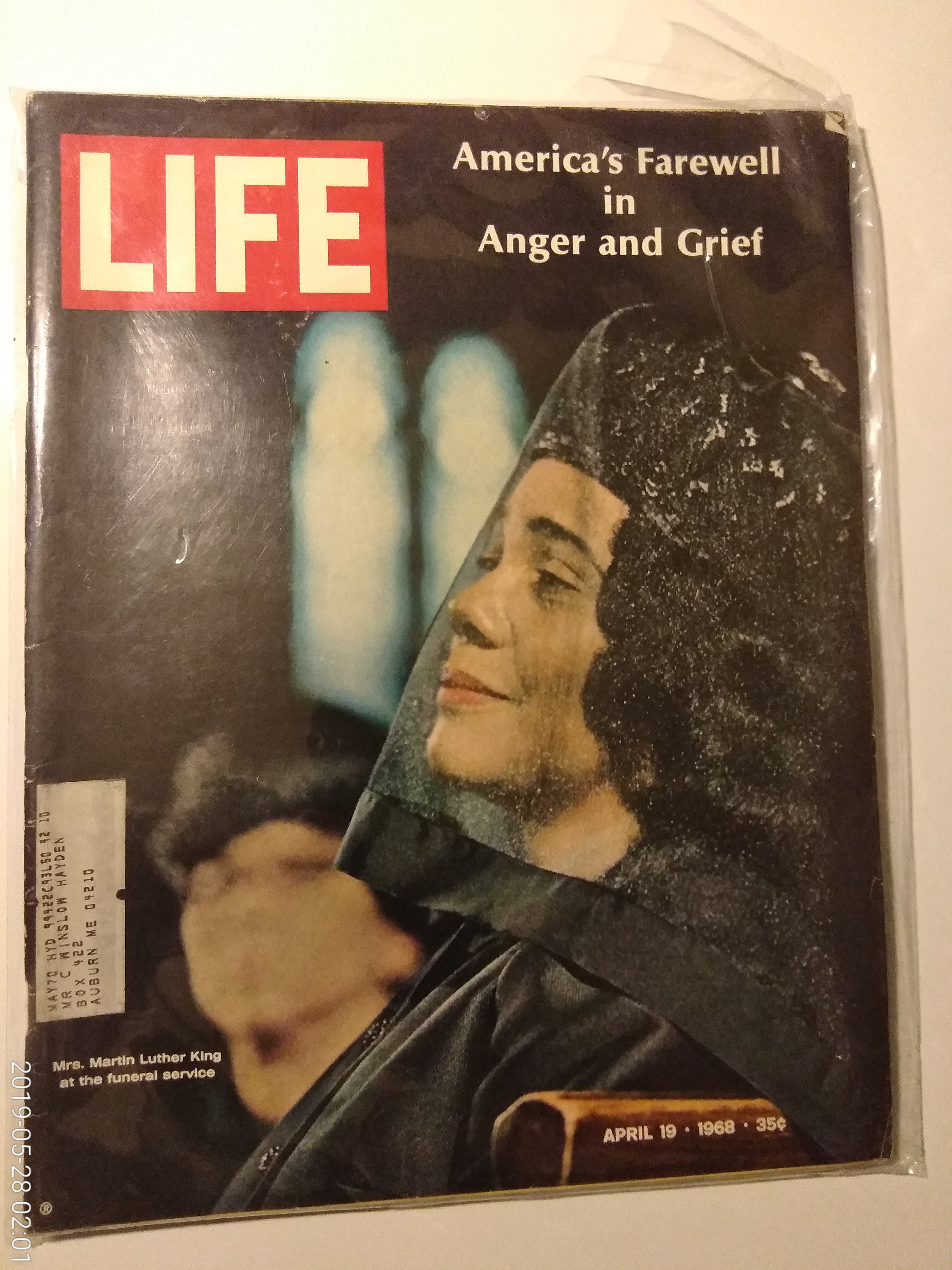 LIFE MAGAZINE, America's Farewell in Anger and Grief, April 1968; - Etsy