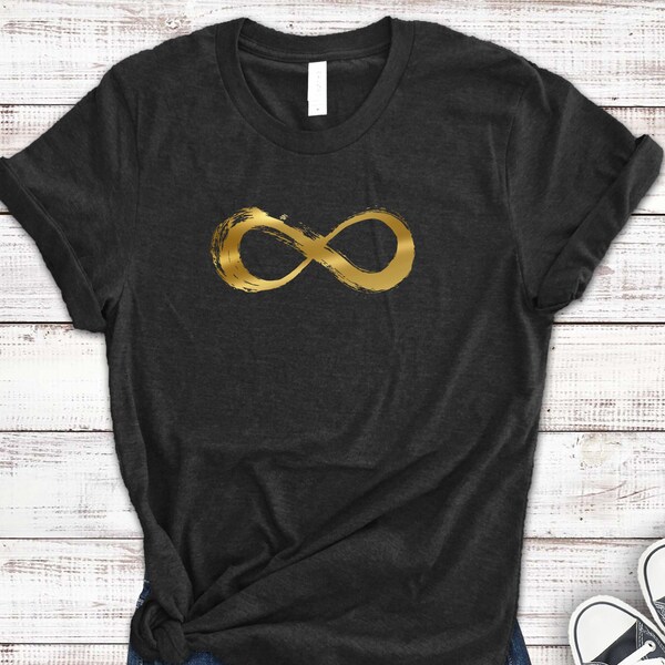 White Gold Infinity - Etsy