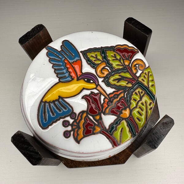 Hummingbird Coasters - Etsy