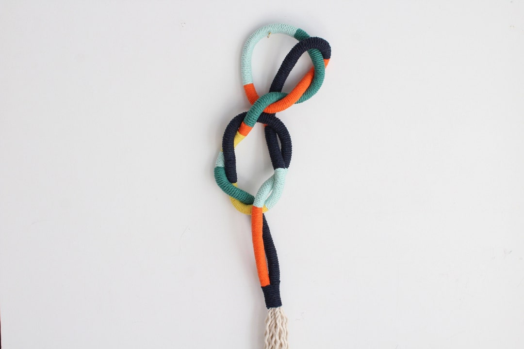 Rope Sculpture, Wall Hanging, Knot Wall Art, Gallery Wall Art ...