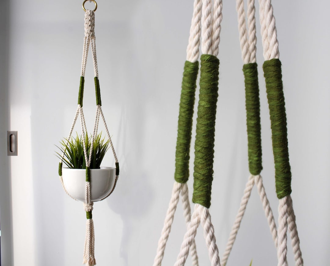 Macrame Pot Holder, Macrame Plant Hanger, Macrame Plant Pot Hanger ...