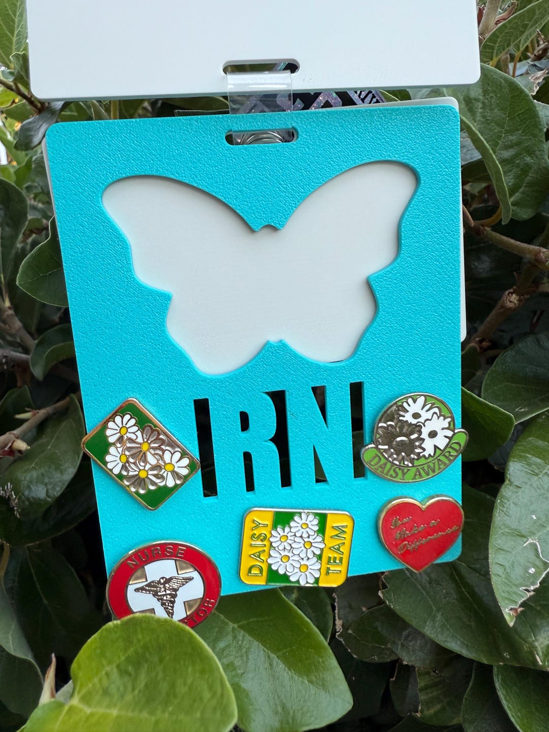 Custom Badge Buddy for 5 Pins (2mm Thick) - Etsy