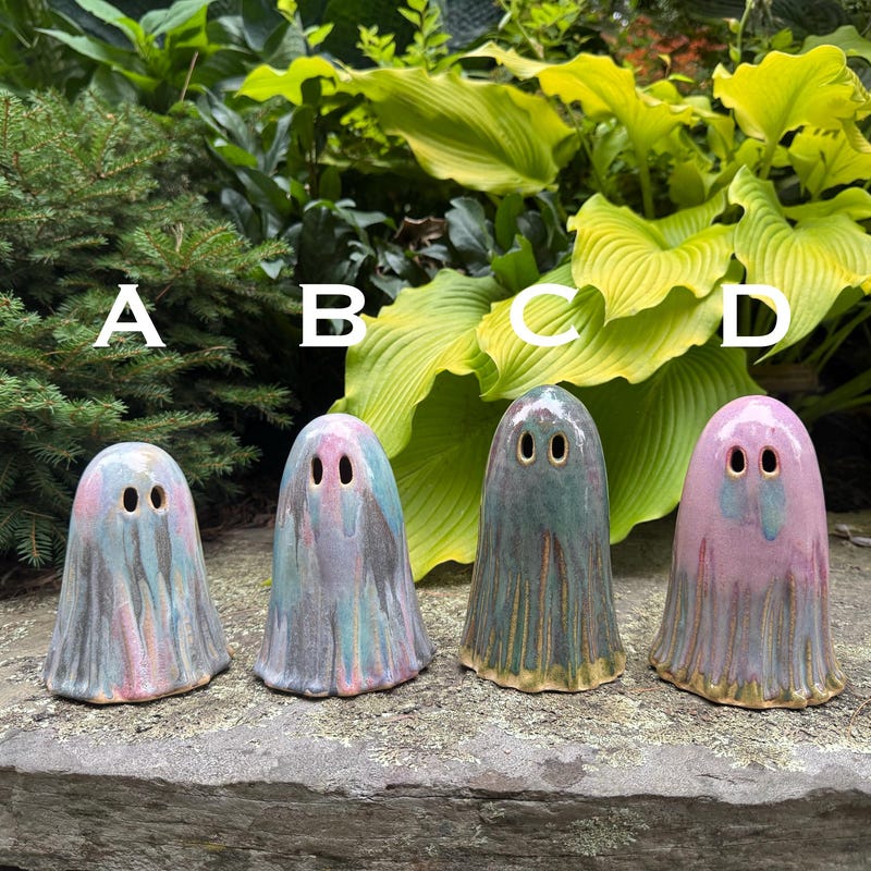 Ceramic Ghosts - Etsy