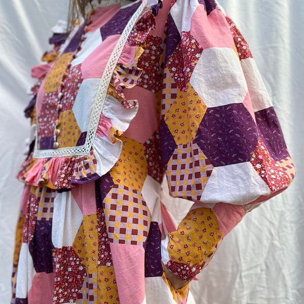 Patchwork Dress - Etsy