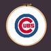 Chicago Cubs Cross Stitch Pattern: Needlepoint Embroidery | Etsy