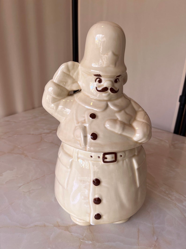 Vintage Ceramic Policeman Cookie Jar - Twin Winton 1940’s - Etsy
