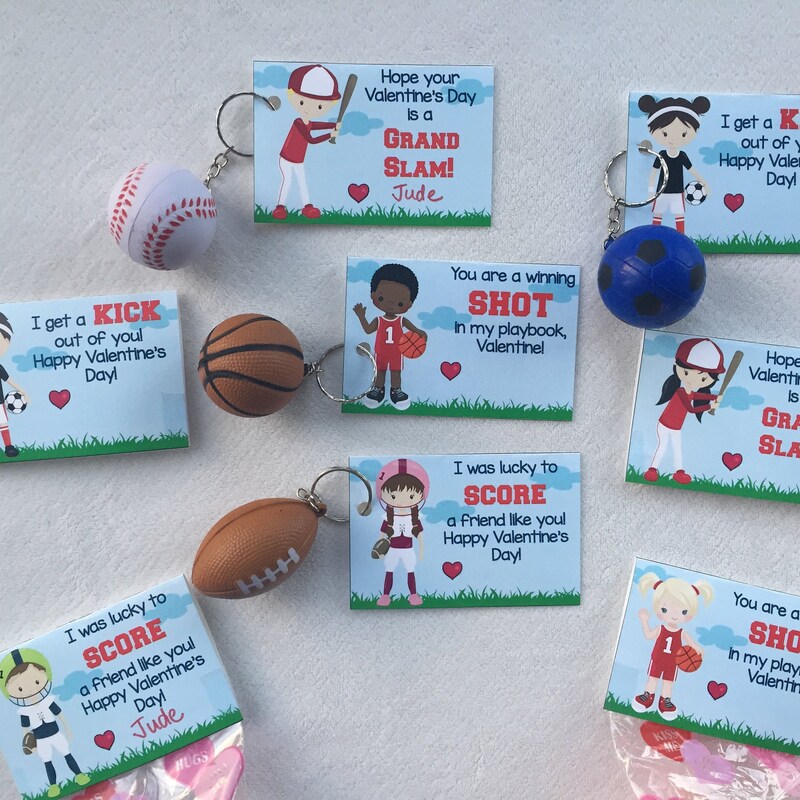 Football Valentine - Etsy