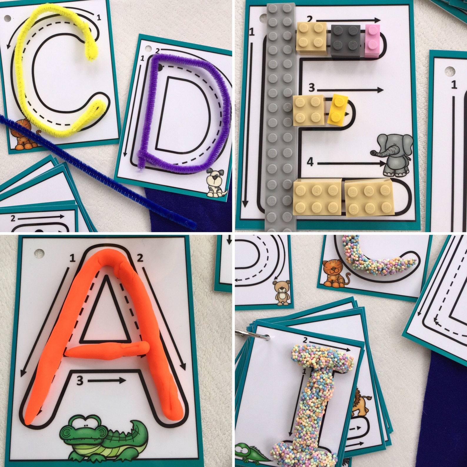 Digital Download Lowercase Little Letters Dry erase | Etsy