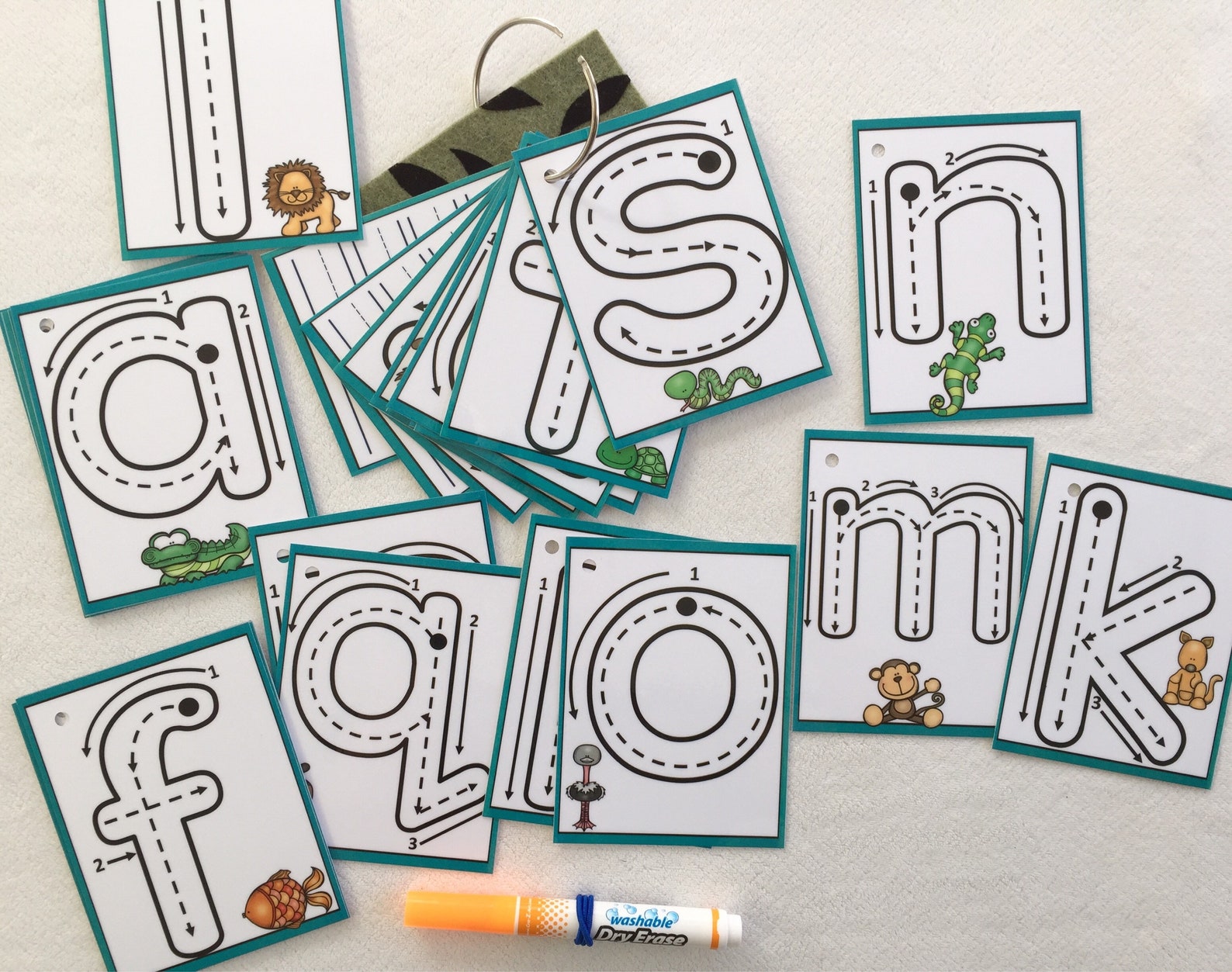 Digital Download Lowercase Little Letters Dry erase | Etsy