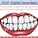 Digital Download Brush My Teeth, Dental Health, Hygiene, Fine Motor ...