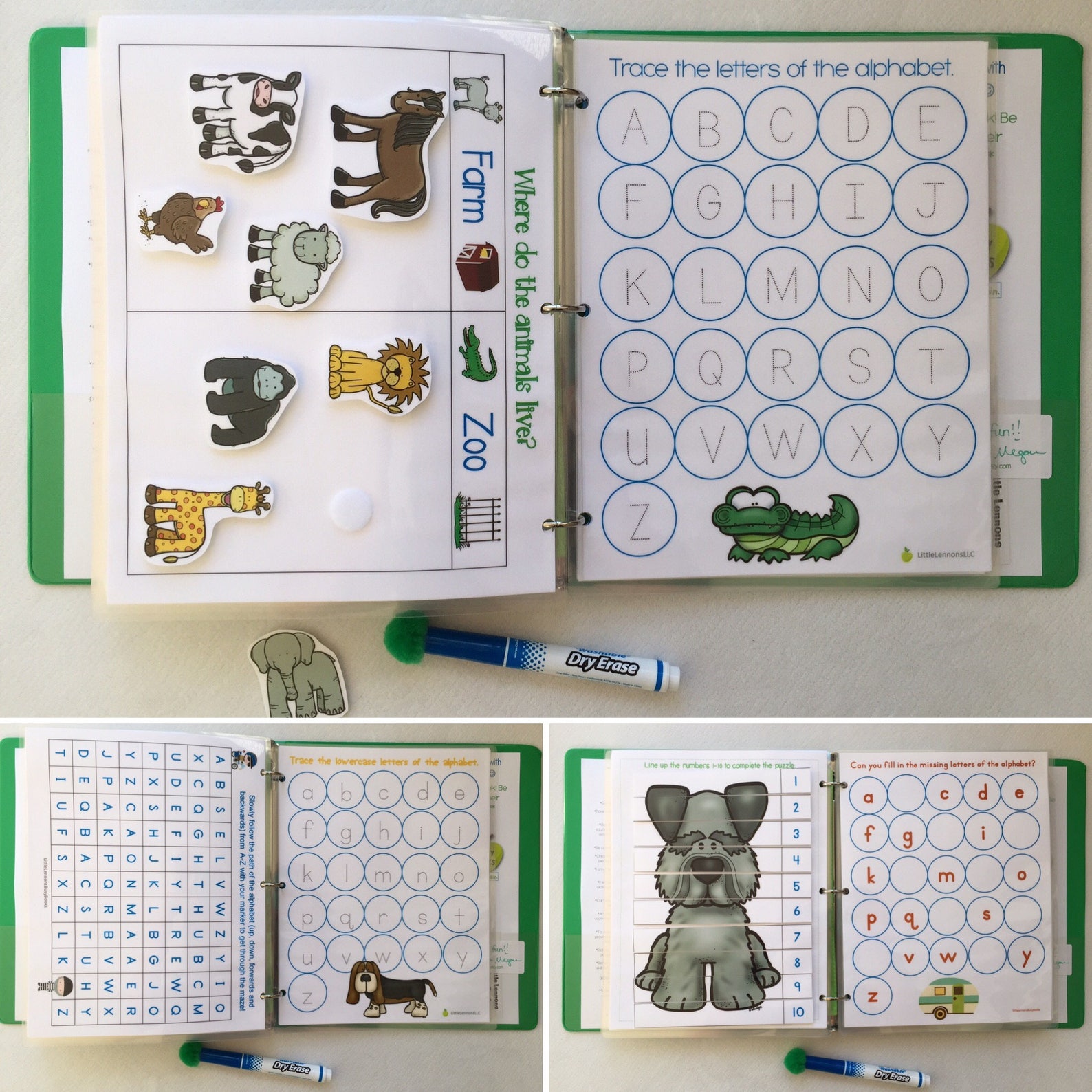 Digital Download Prek Busy Book Classroom Quiet Book | Etsy