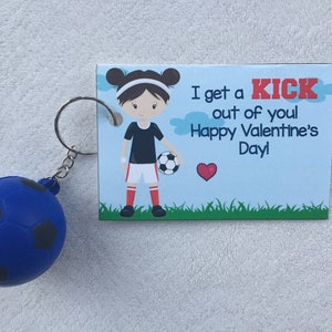 Printable Sports Kids Class Valentine, Both Genders, Digital Download ...