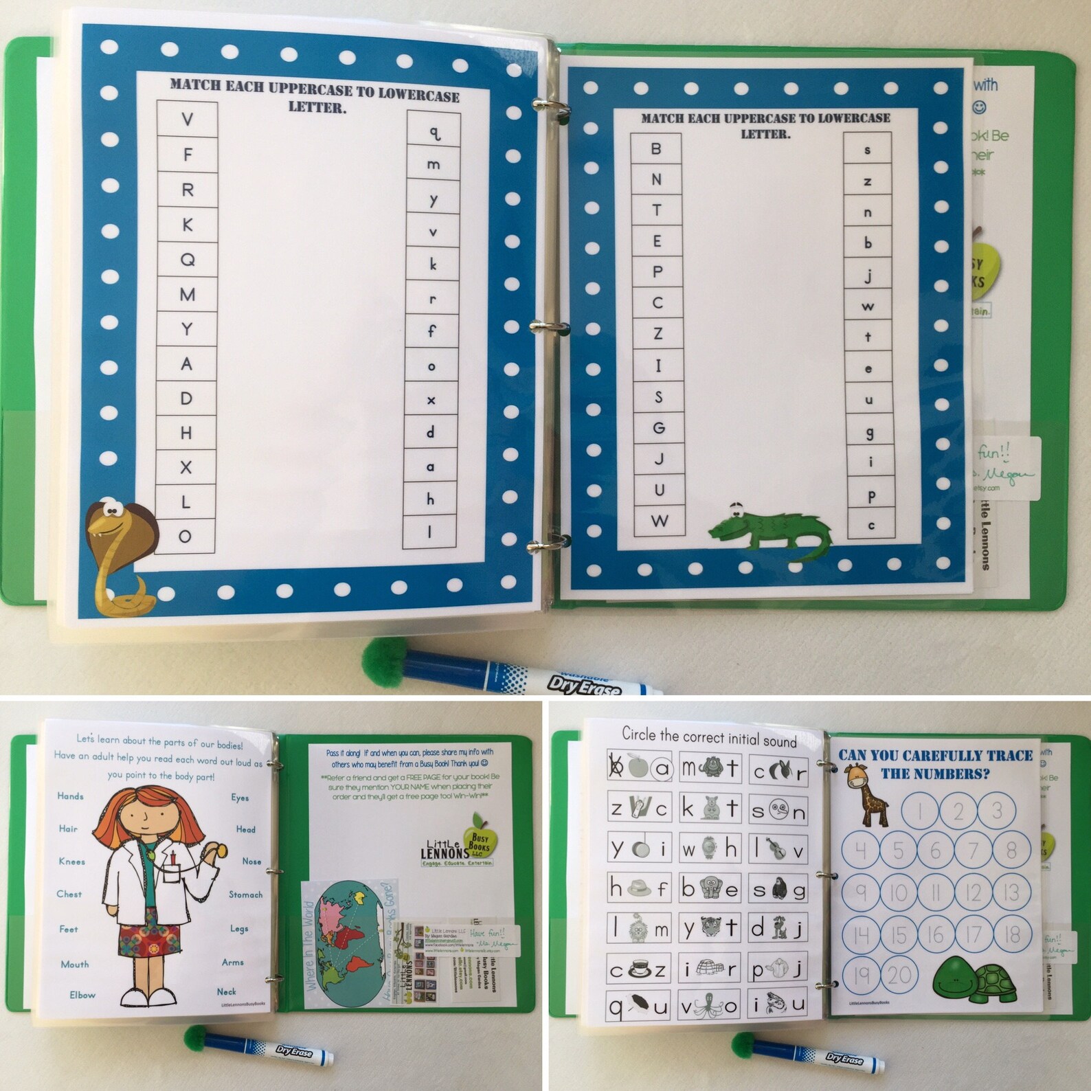 Digital Download Prek Busy Book Classroom Quiet Book | Etsy