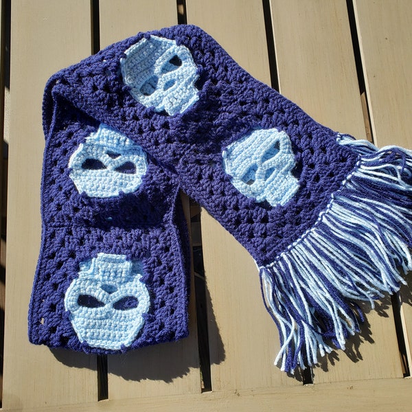 Skull Scarf - Etsy