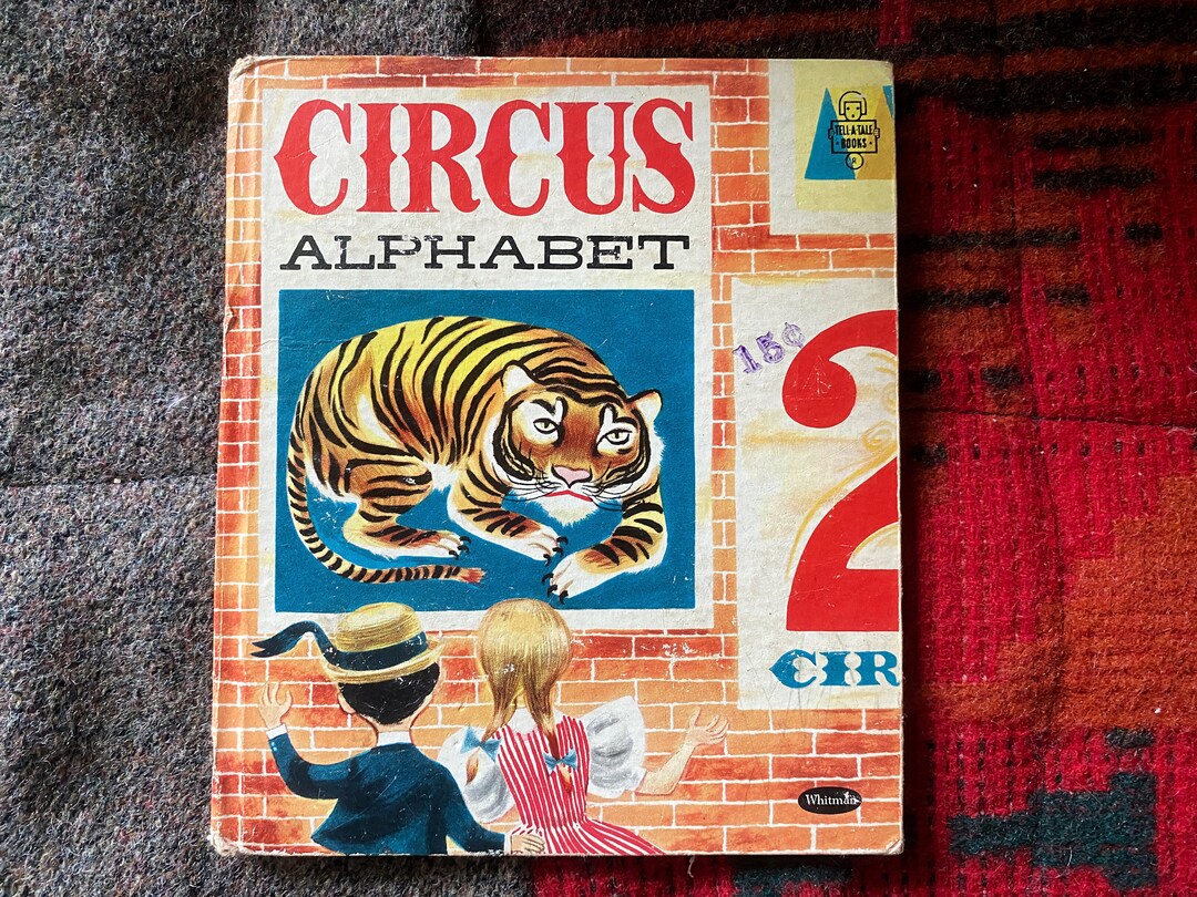 Circus Alphabet Book by Patric Hudson 1954 Children's Vintage - Etsy