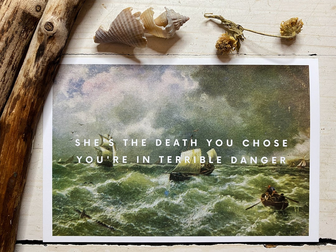 Print She’s the Death You Chose You’re in Terrible Danger Customizable ...