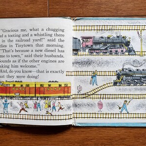 Roundabout Train Book by Betty Ren Wright 1958 Children's Vintage - Etsy