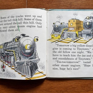 Roundabout Train Book by Betty Ren Wright 1958 Children's Vintage - Etsy