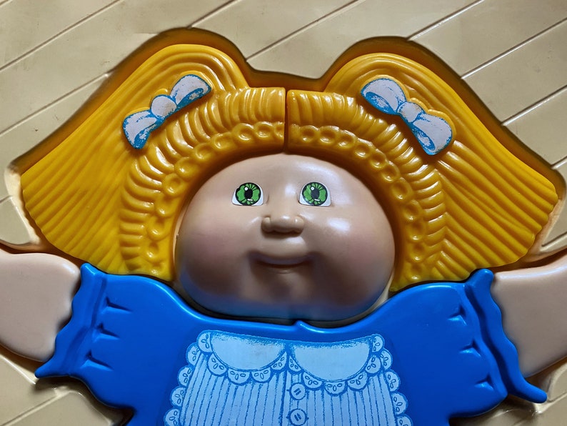 Cabbage Patch Kids Puzzle 3D 11 Piece Plastic Toy Doll Vintage - Etsy