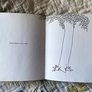 The Giving Tree Book by Shel Silverstein Children’s Picture 1964 ...