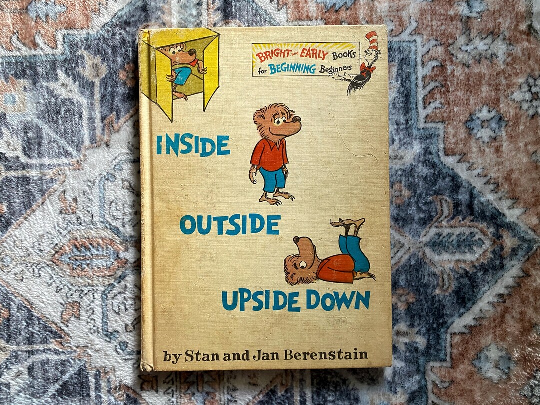 Inside Outside Upside Down Book by Stan and Jan Berenstain Bears 1968 ...