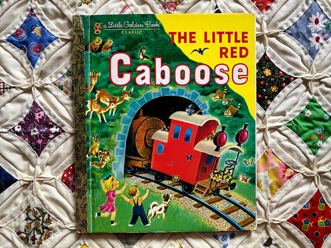 The Little Red Caboose Little Golden Book by Marian Potter Children's ...