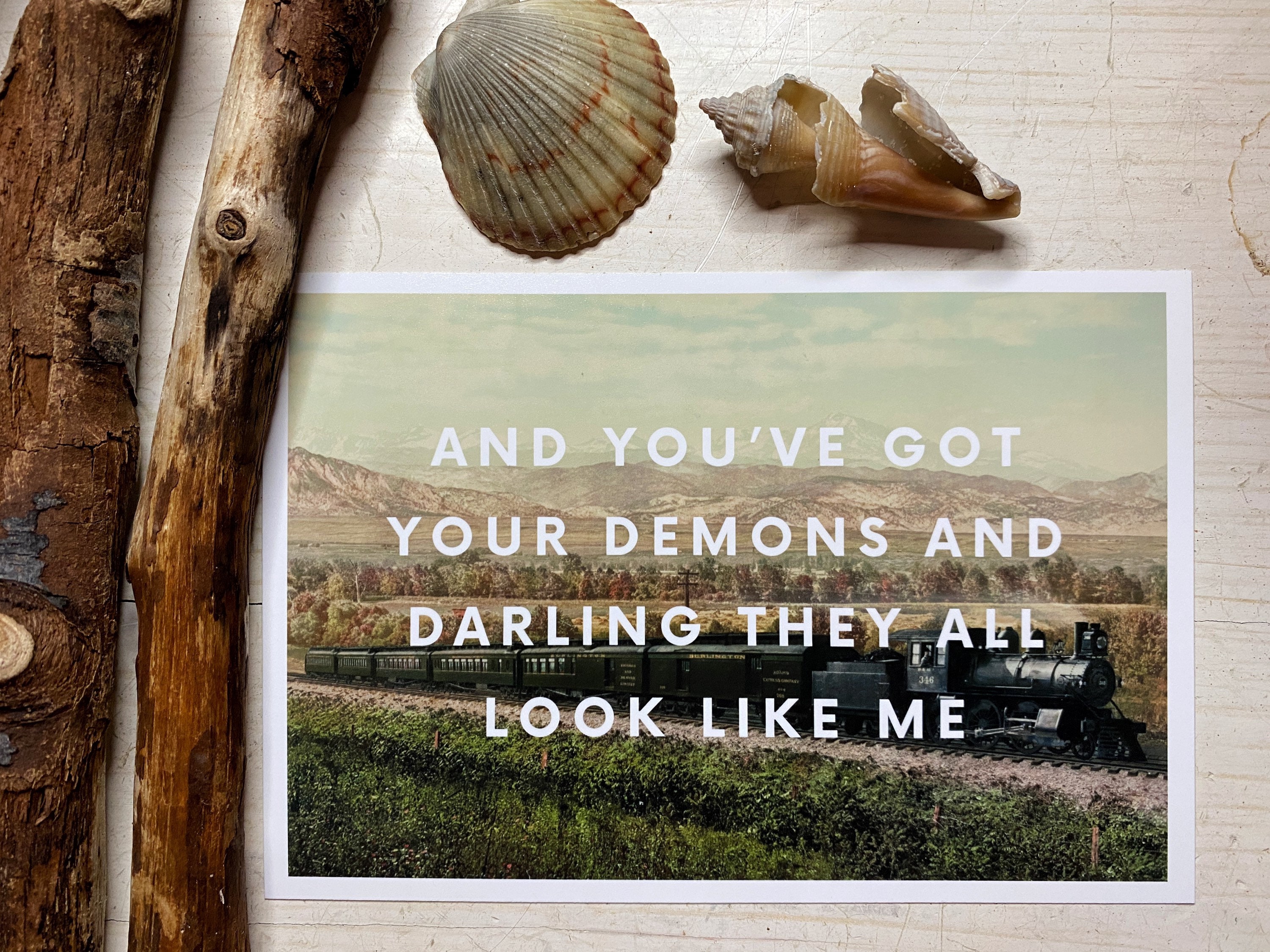Print and You’ve Got Your Demons and Darling They All Look Like Me ...