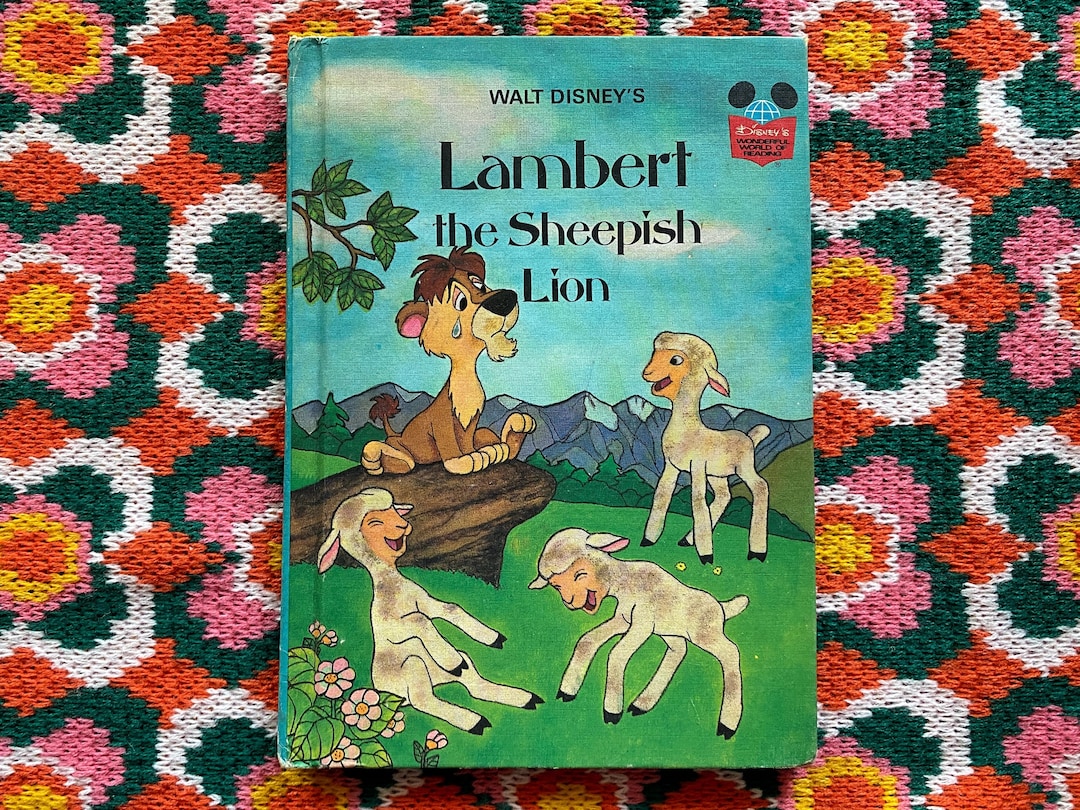 Walt Disney’s Lambert the Sheepish Lion Book 1977 Vintage - Etsy