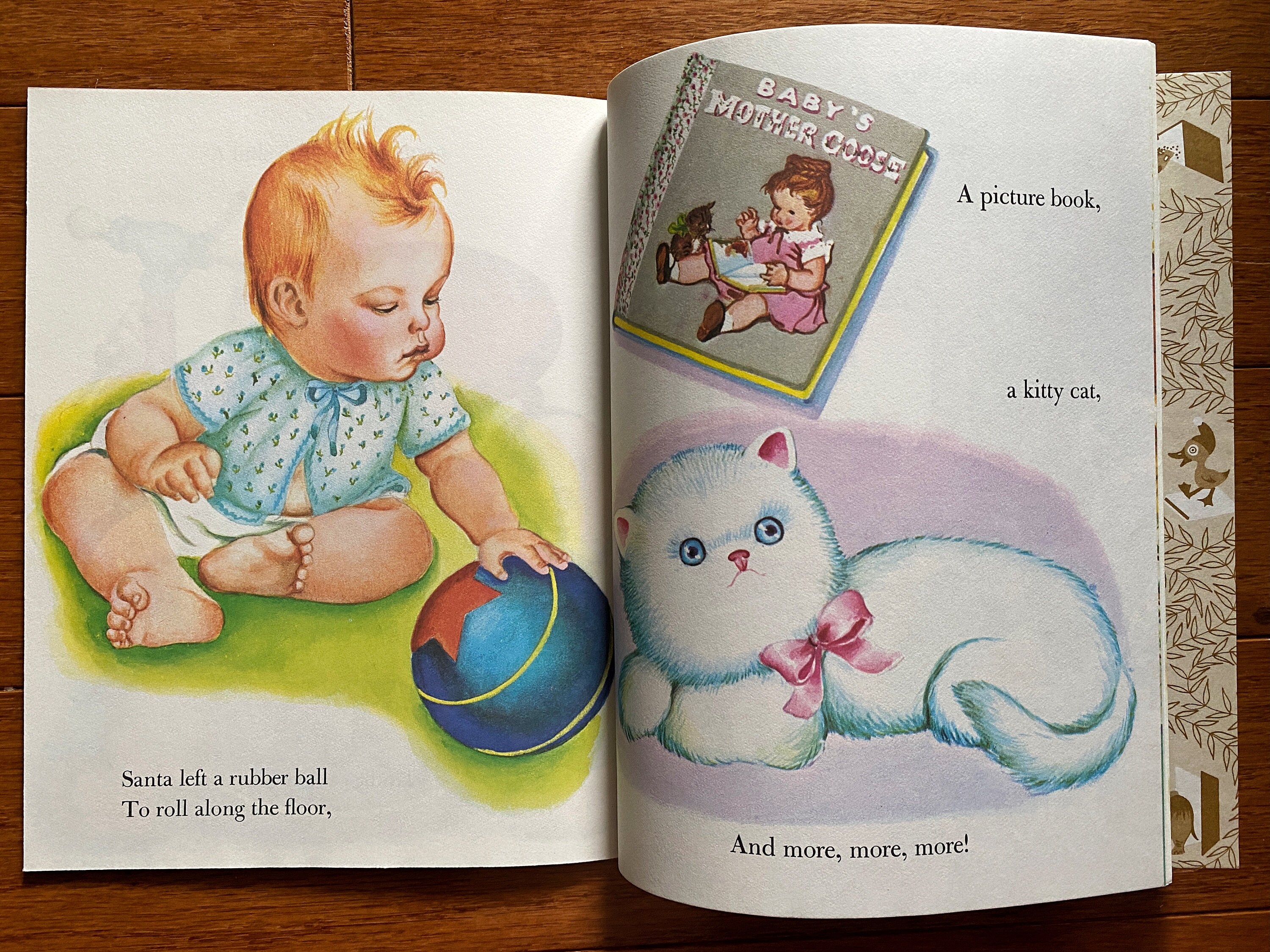 Babys Christmas Little Golden Book Childrens Vintage - Etsy