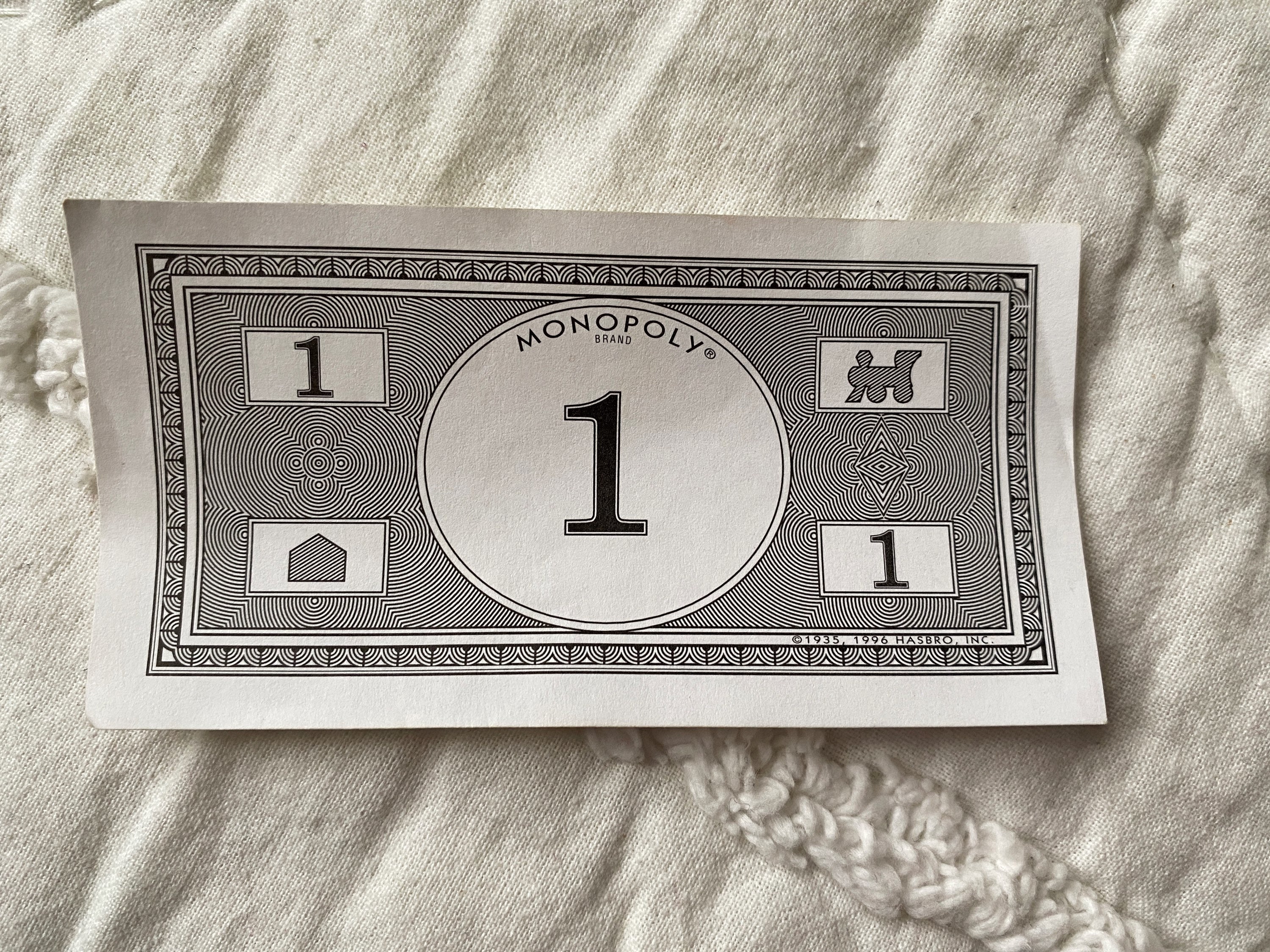 Vintage Monopoly Board Game Play Fake Money - Etsy