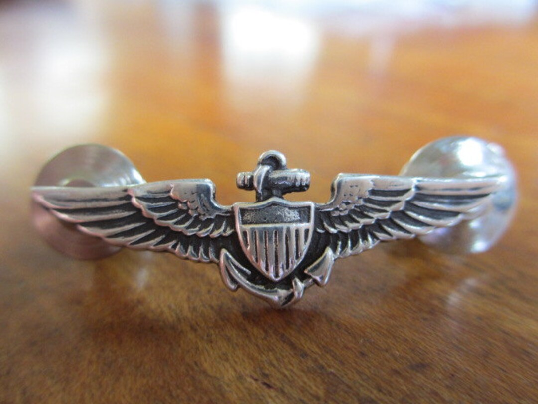 MC Wings ~ Sterling Silver / .925 Handcrafted, Lost Wax - Etsy