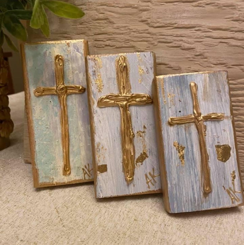 Handpainted Cross - Etsy