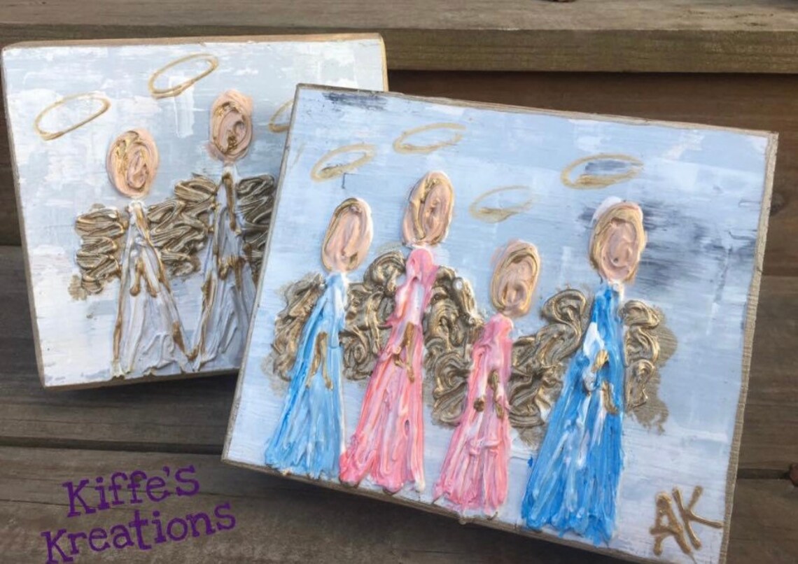 Handpainted Angels - Etsy